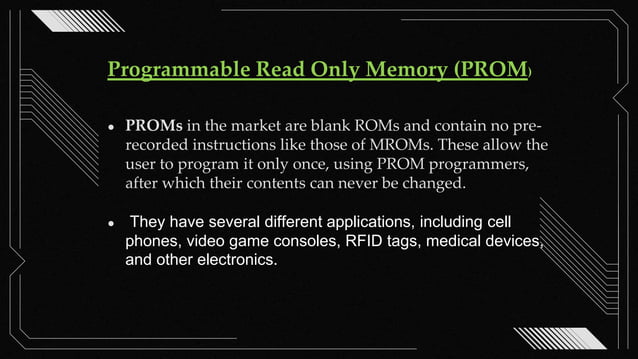 SEMICONDUCTOR MEMORIES(RAM &ROM).pptx