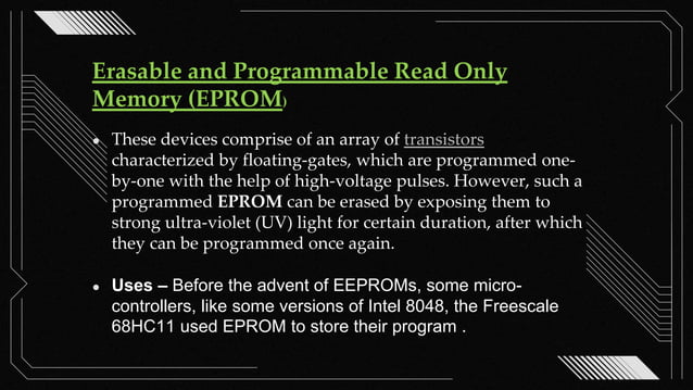 SEMICONDUCTOR MEMORIES(RAM &ROM).pptx