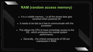 SEMICONDUCTOR MEMORIES(RAM &ROM).pptx