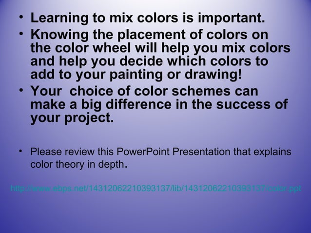 Elements of Art | PPT | Design | Fine Art