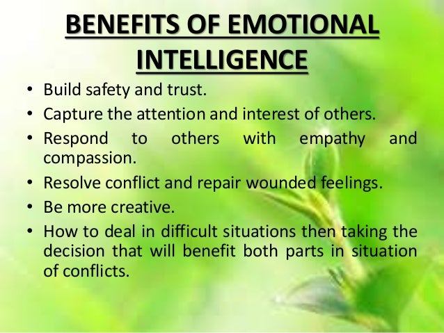 Emotional Intelligence emotional-intelligence