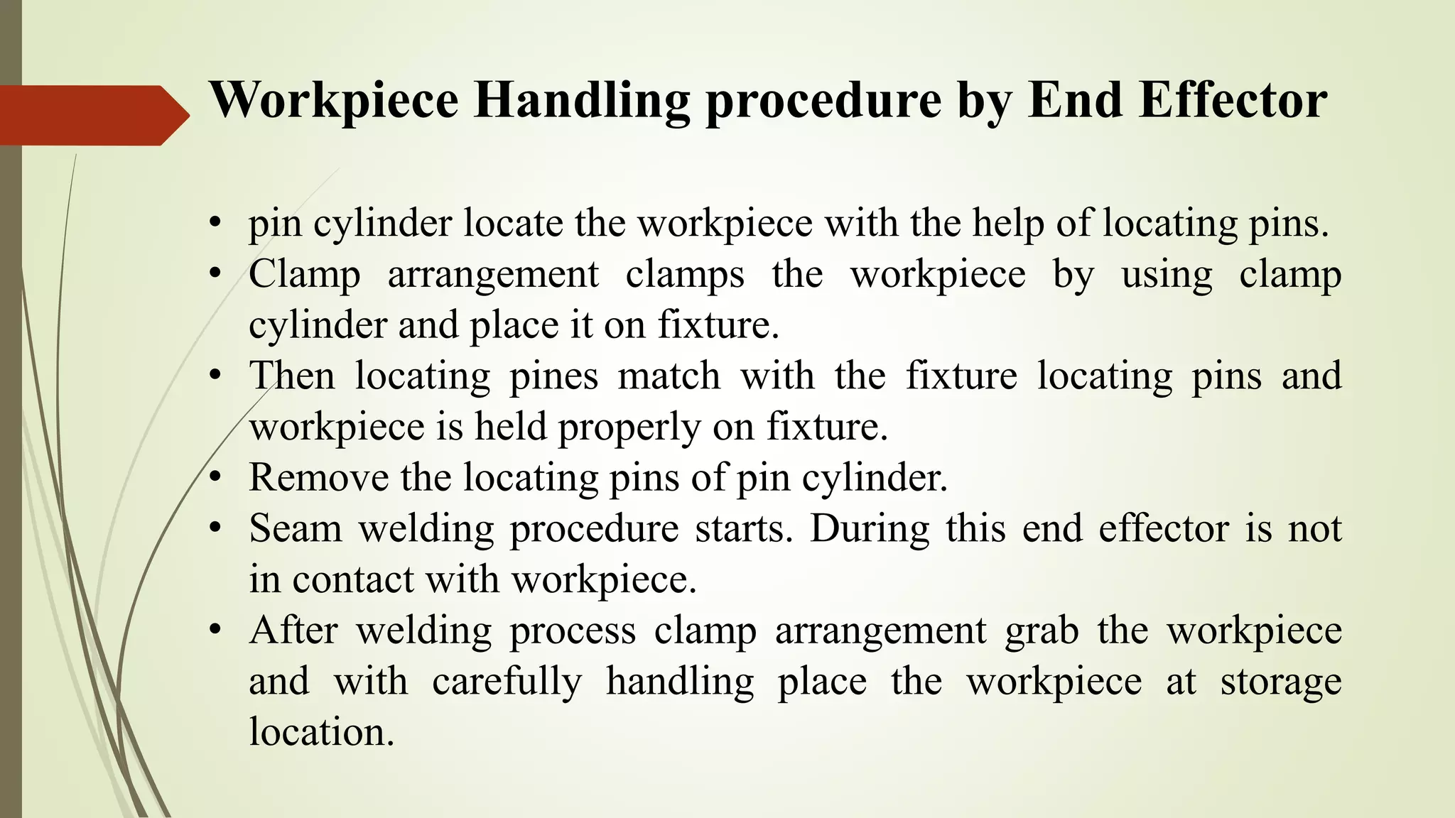 Design and development of industrial End effector (gripper) | PPTX