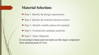 Design and development of industrial End effector (gripper) | PPTX