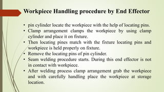Design and development of industrial End effector (gripper) | PPT