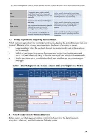 Enabling Merchant Payments Acceptance in the Digital Financial ...