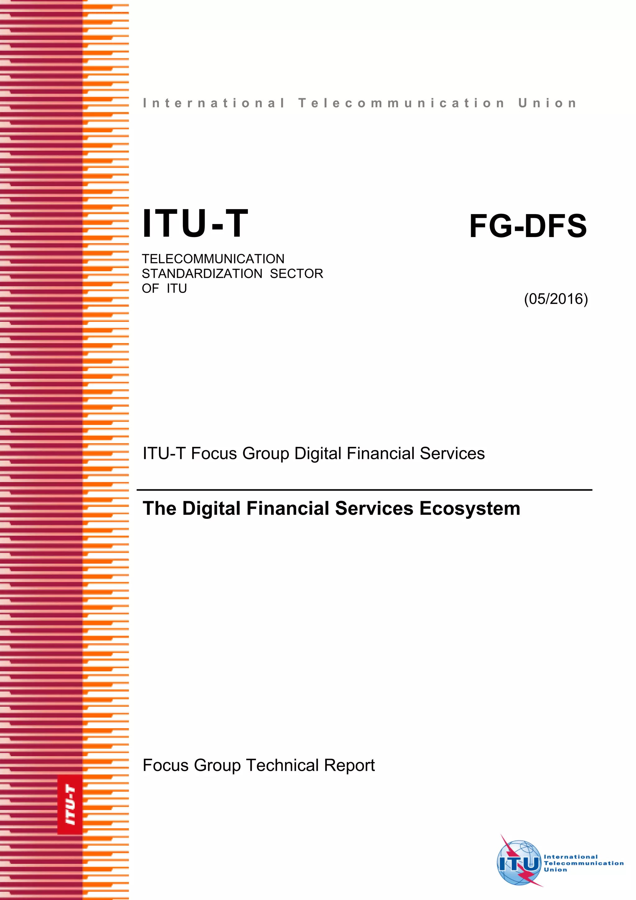 The Digital Financial Services Ecosystem | PDF