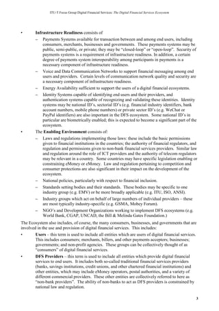 The Digital Financial Services Ecosystem | PDF