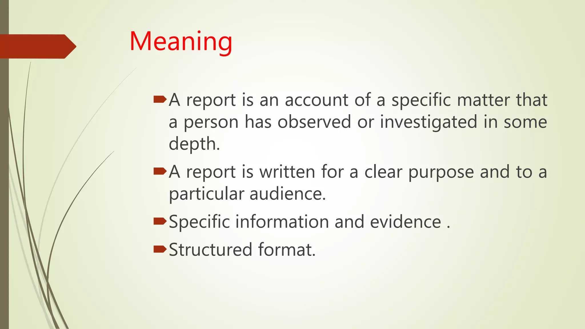 Report Writing PPT | PPTX