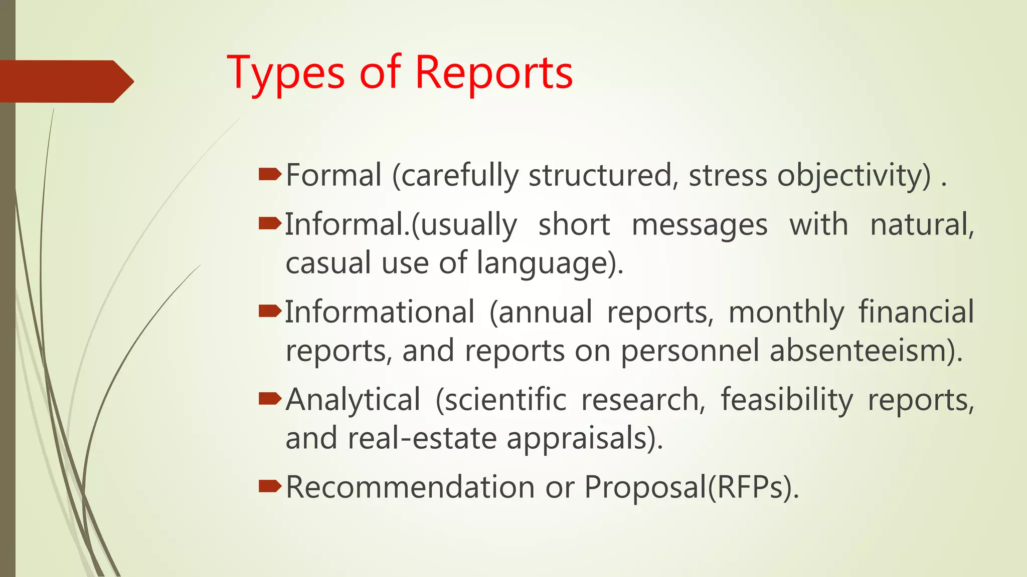 Report Writing PPT | PPTX