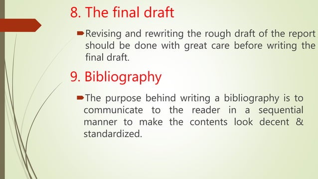 Report Writing PPT | PPTX