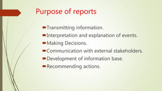Report Writing PPT | PPTX