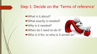 Report Writing PPT | PPTX