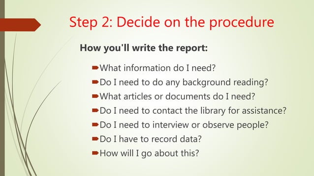 Report Writing PPT | PPTX