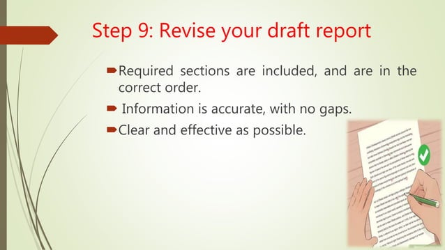 Report Writing PPT