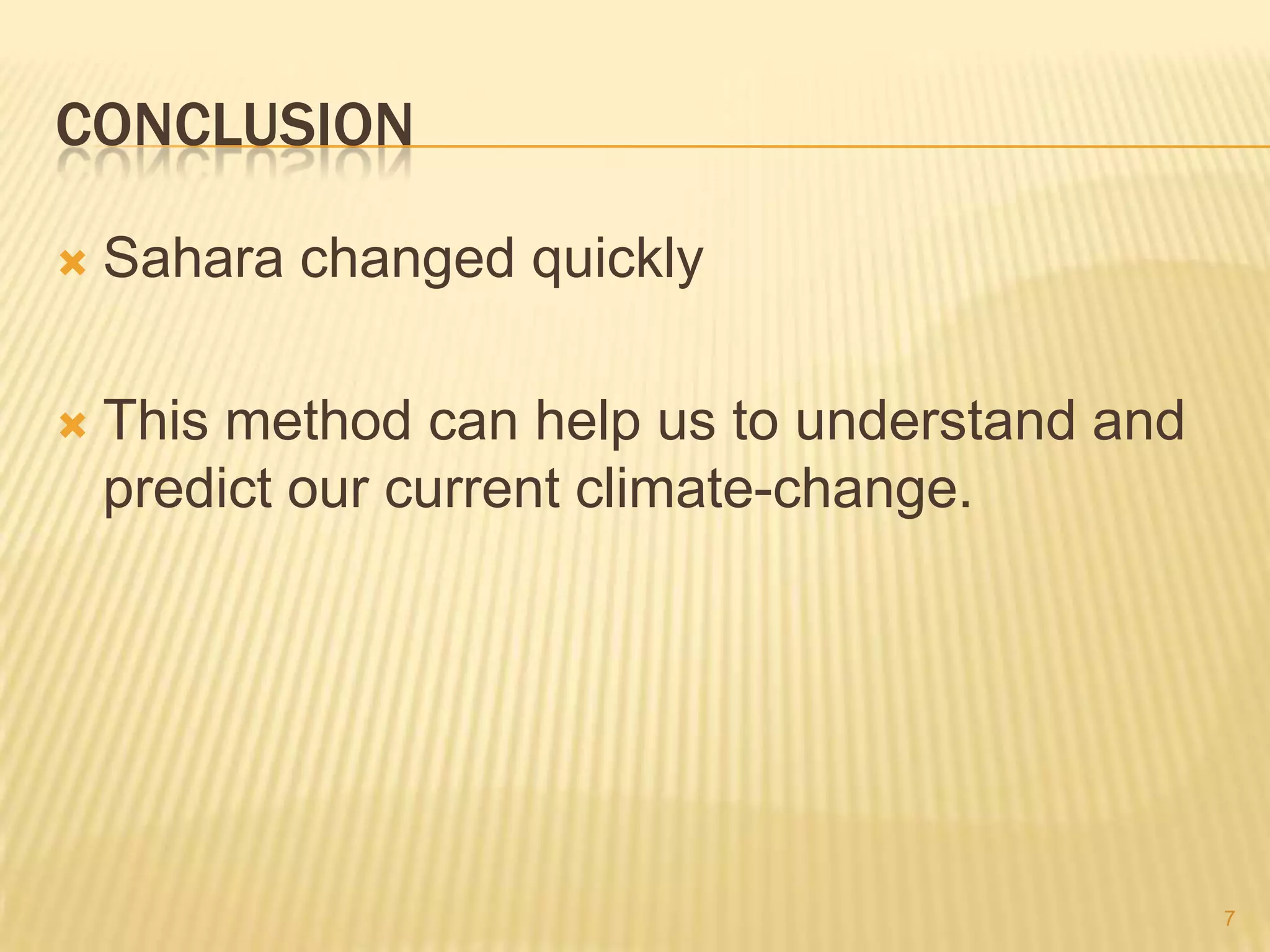 Final english presentation sahara | PPT