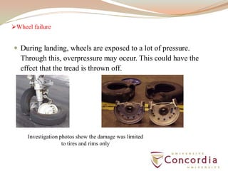 Landing gear Failure analysis of an aircraft | PPTX