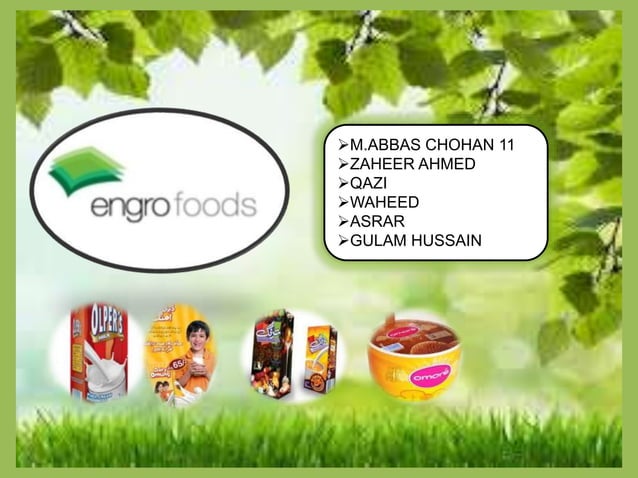 Final engro presentation | PPT