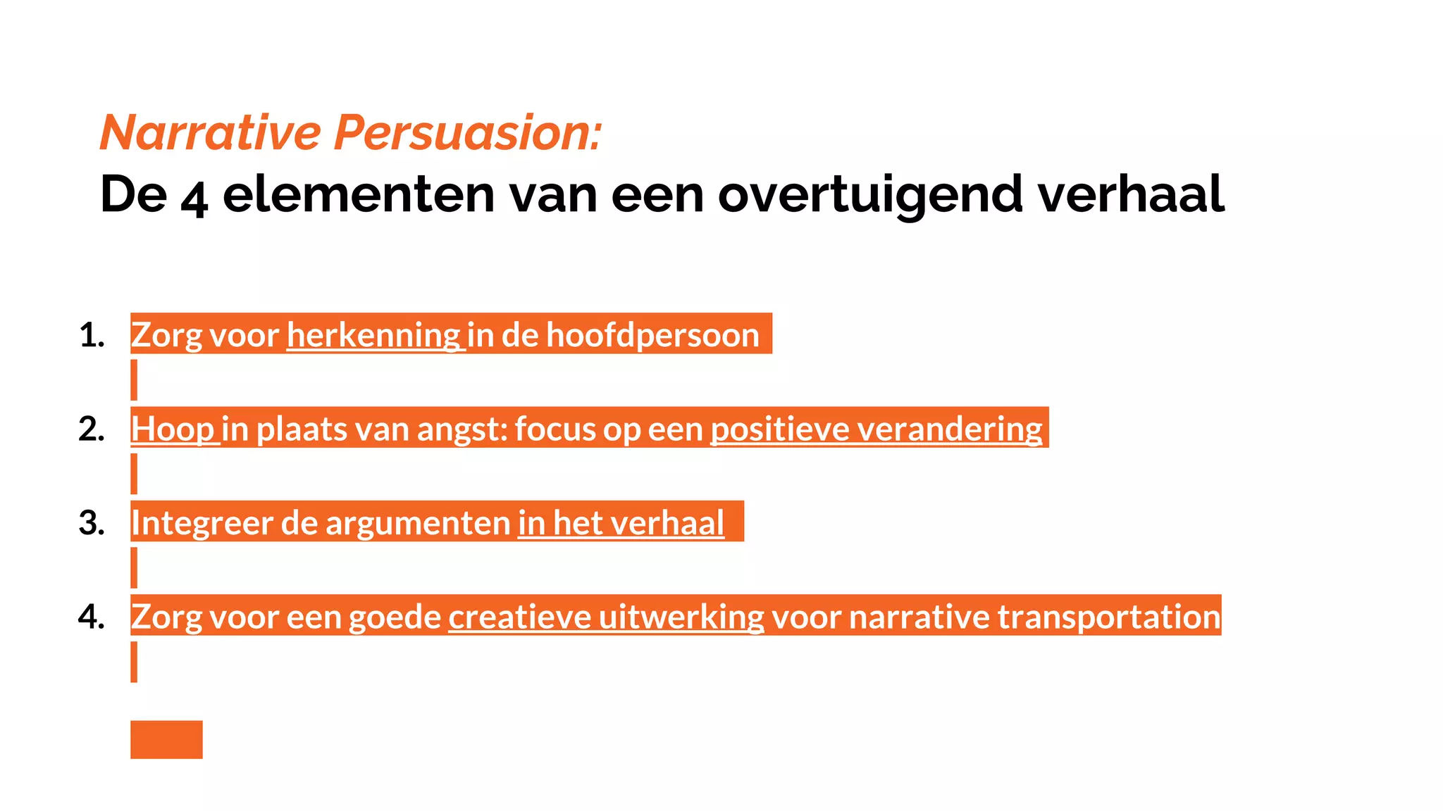 presentatie narrative persuasion | PPTX