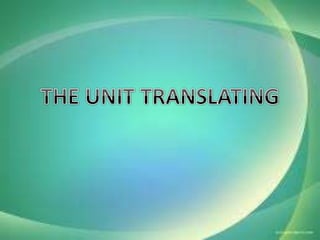 Four Levels Of Translation | PPTX