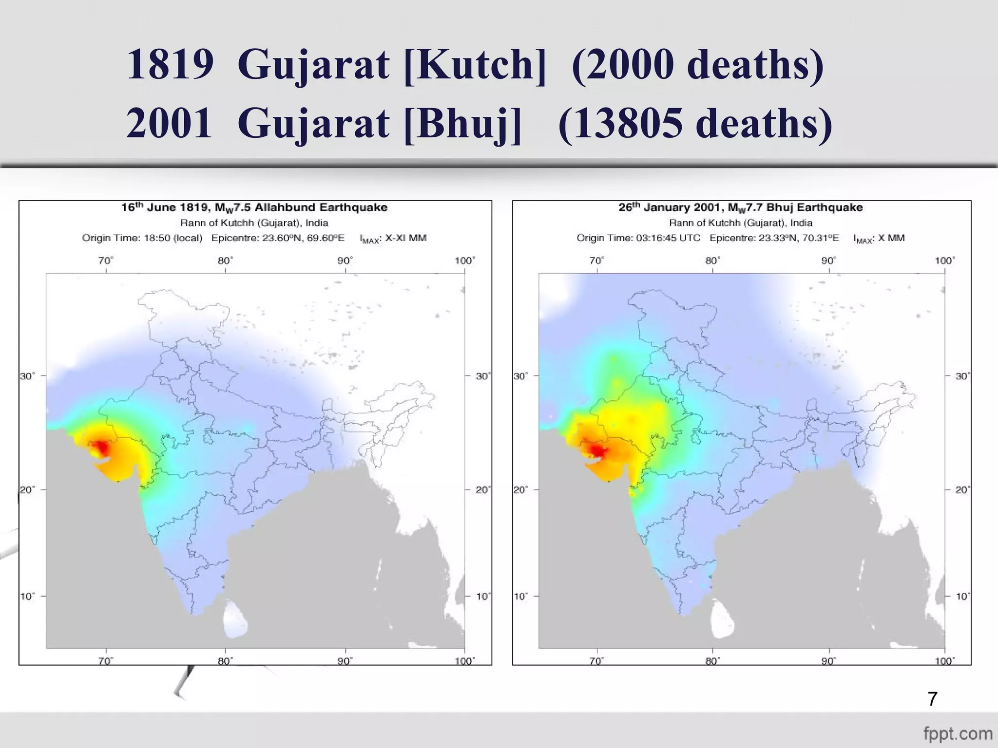 Earthquack 2001 Bhuj,Gujarat | PPT