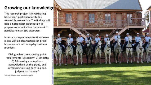 Sport horse welfare & social licence to operate | PPT