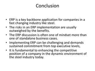Final erp ppt | PPTX