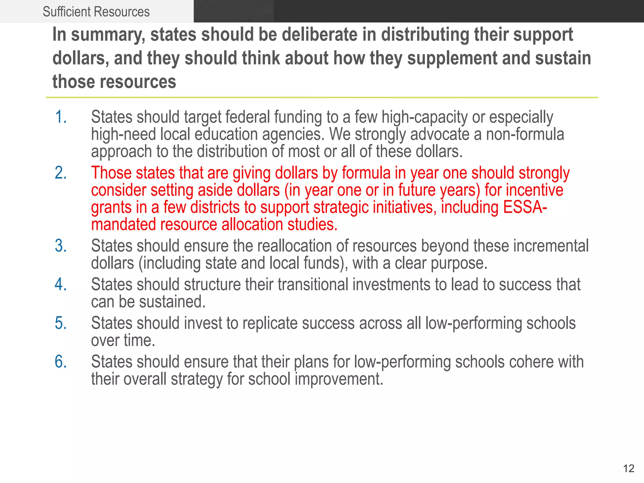 Maximizing Resources for School Improvement, Part 1 | PPT