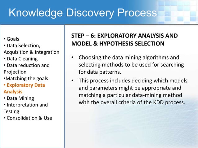 Knowledge Discovery and Data Mining | PPTX | Databases | Computer Software and Applications