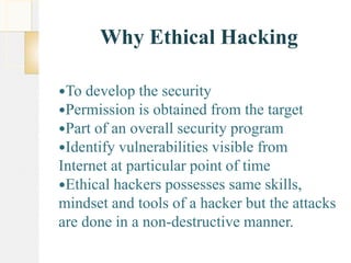 Final ethical hacking | PPTX