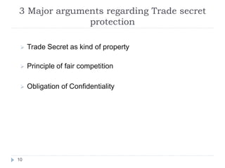Trade secrets and conflicts of interest | PPTX