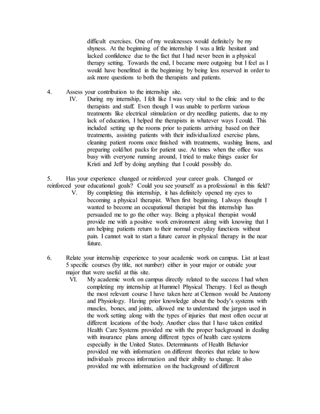 Final eval reflection | PDF