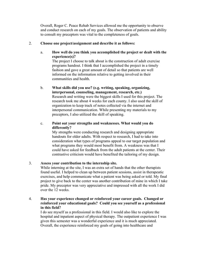 Final evaluation | PDF