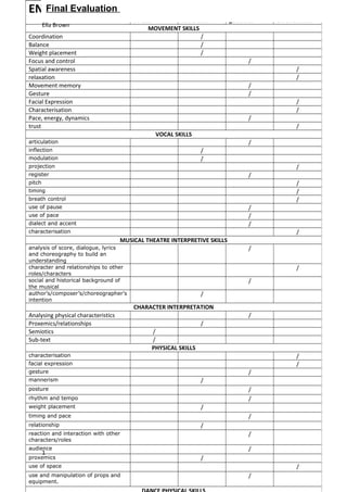 Final evaluation | PDF