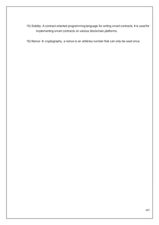 Blockchain based Banking System | PDF