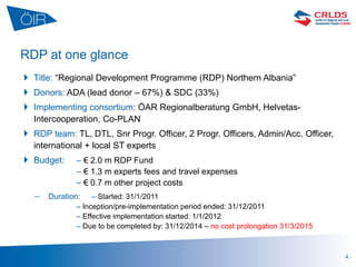 Final evaluation rdp | PPT