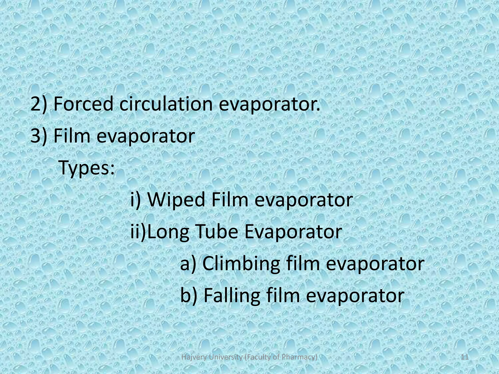 Evaporation presentation | PPTX