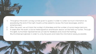 Event Plan: Rumble in the Jungle | PPT