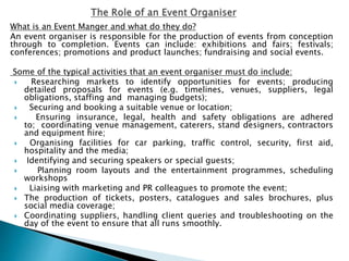 Final event powerpoint | PPT