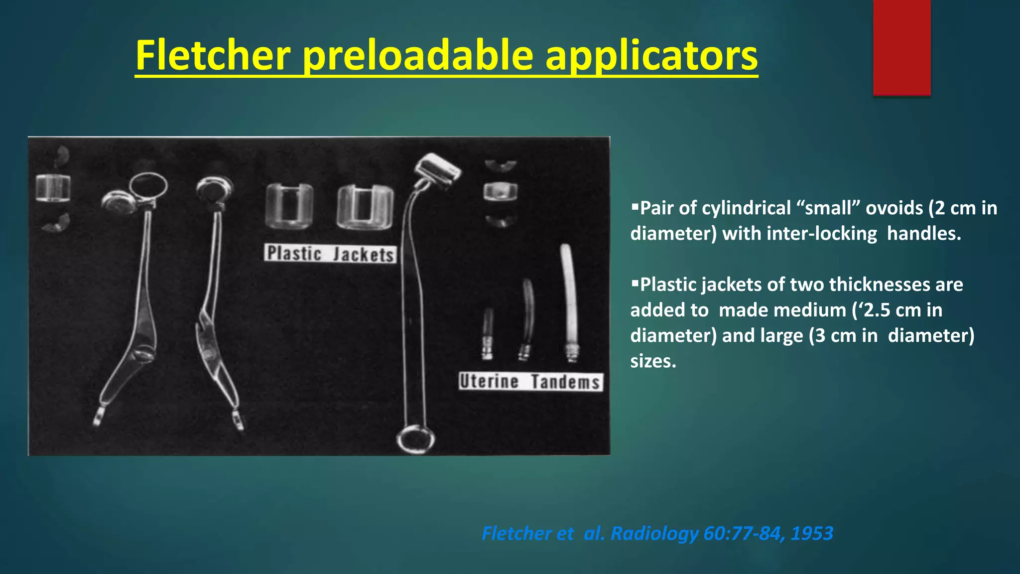 Evolution of Intracavitary brachytherapy for carcinoma of cervix | PPTX