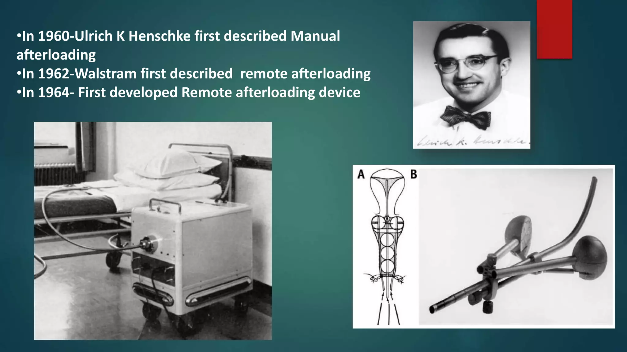 Evolution of Intracavitary brachytherapy for carcinoma of cervix | PPTX