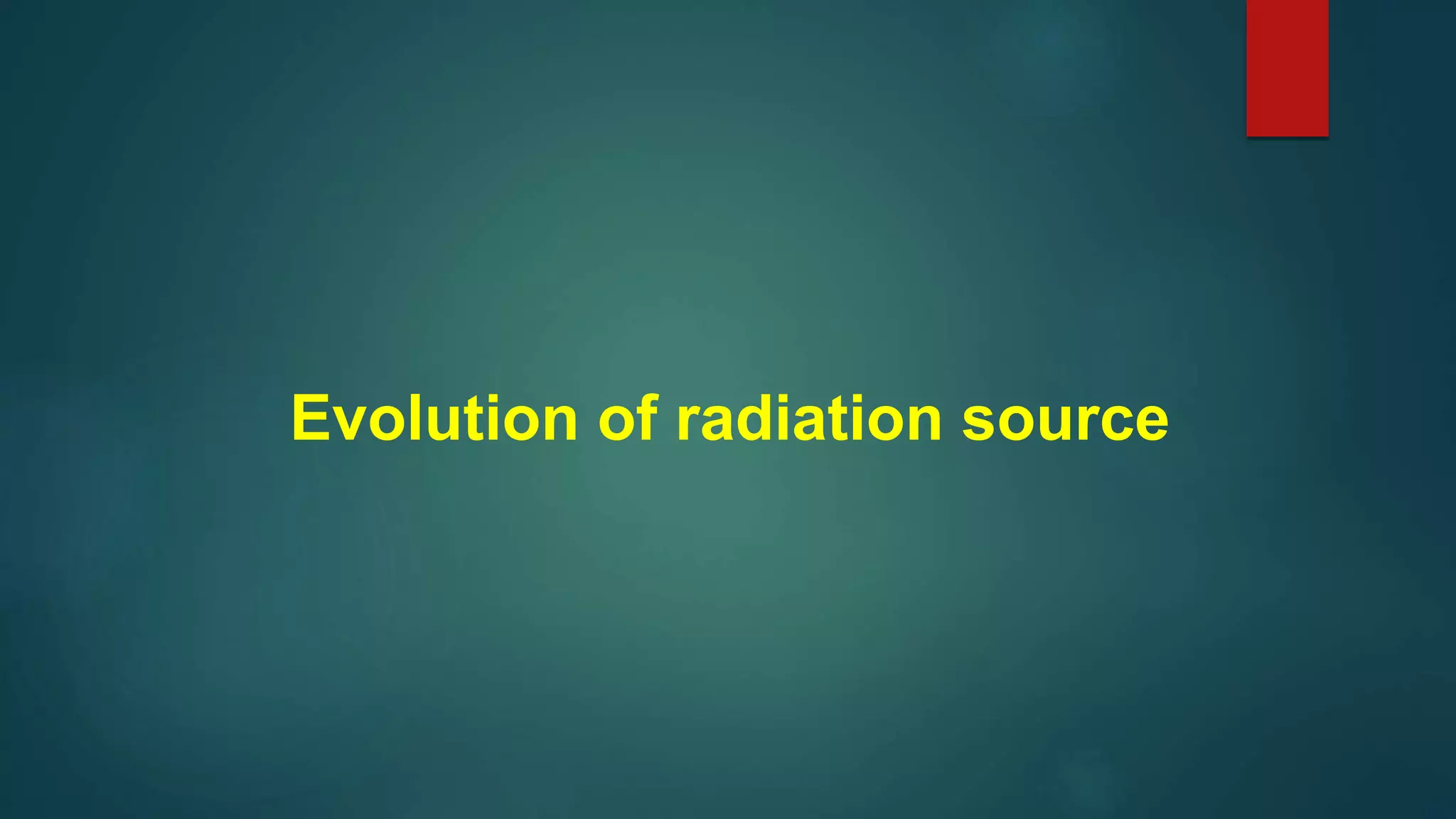 Evolution of Intracavitary brachytherapy for carcinoma of cervix | PPTX