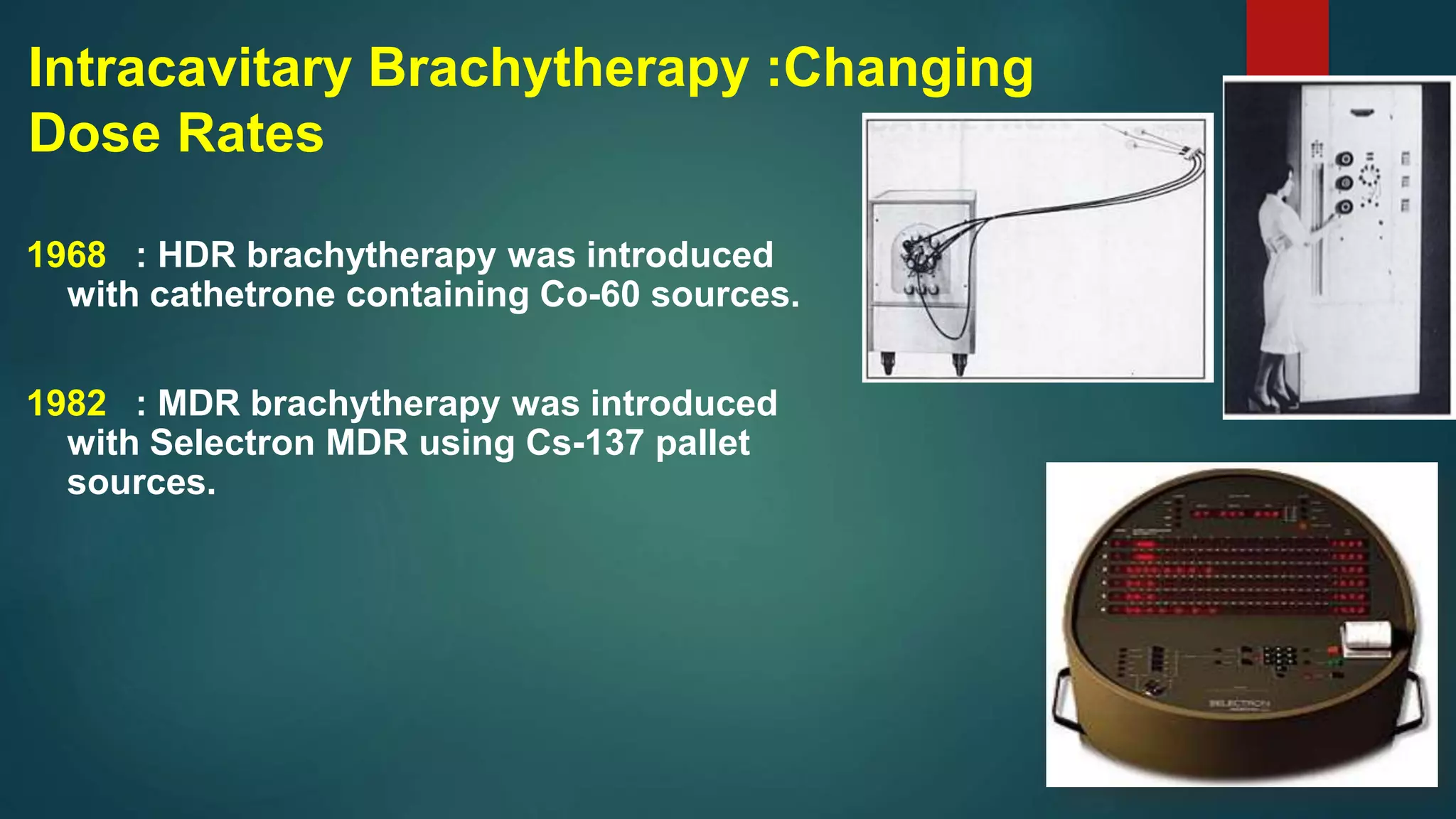 Evolution of Intracavitary brachytherapy for carcinoma of cervix | PPTX