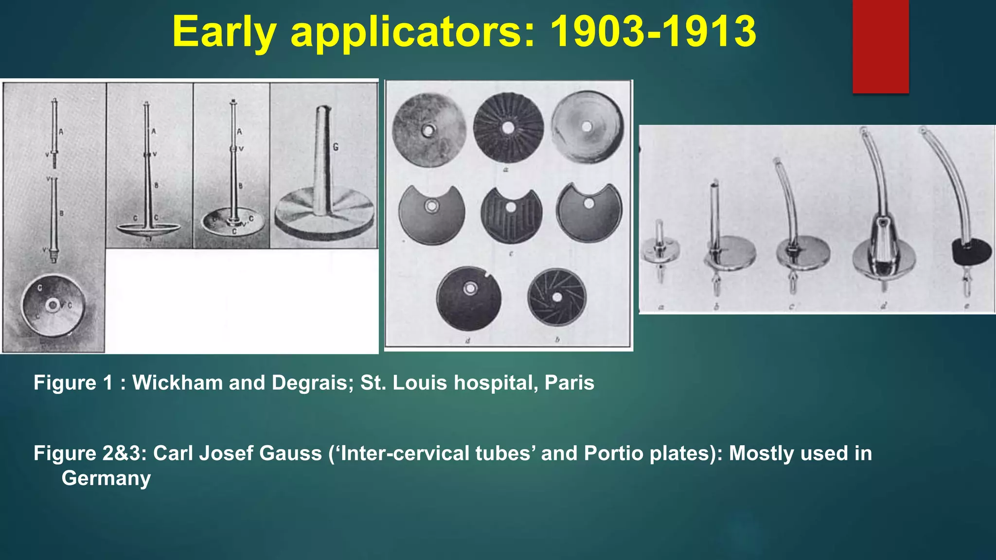Evolution of Intracavitary brachytherapy for carcinoma of cervix | PPTX