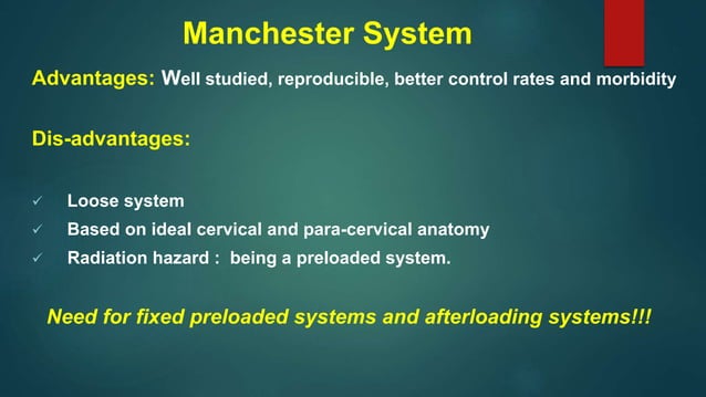 Evolution of Intracavitary brachytherapy for carcinoma of cervix | PPTX ...