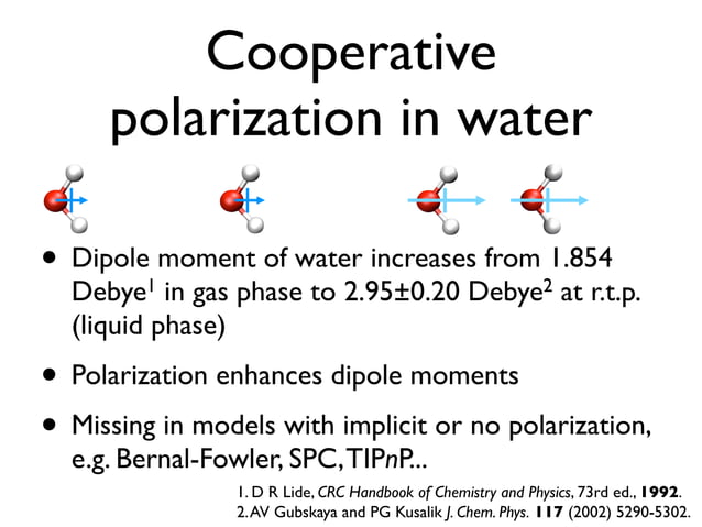 Theory and application of fluctuating-charge models | PPT