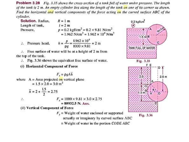 Problem solving in fluid mechanics | PPTX | Chemistry | Science