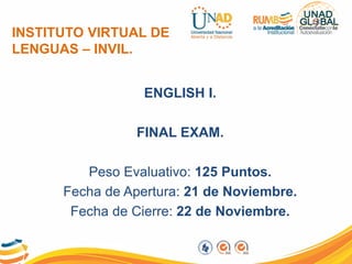 Final Exam Presentation. | PDF | Standardized Testing | Educational ...