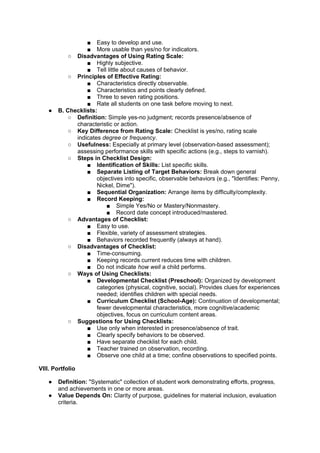 Assessment and Evaluation Final Exam Cheat Sheet.docx
