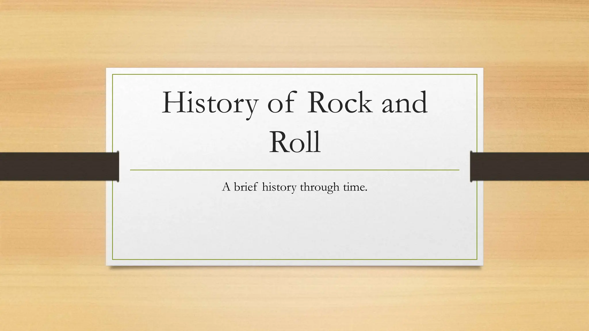 HISTORY OF ROCK THROUGH THE PASS OF TIME.pptx