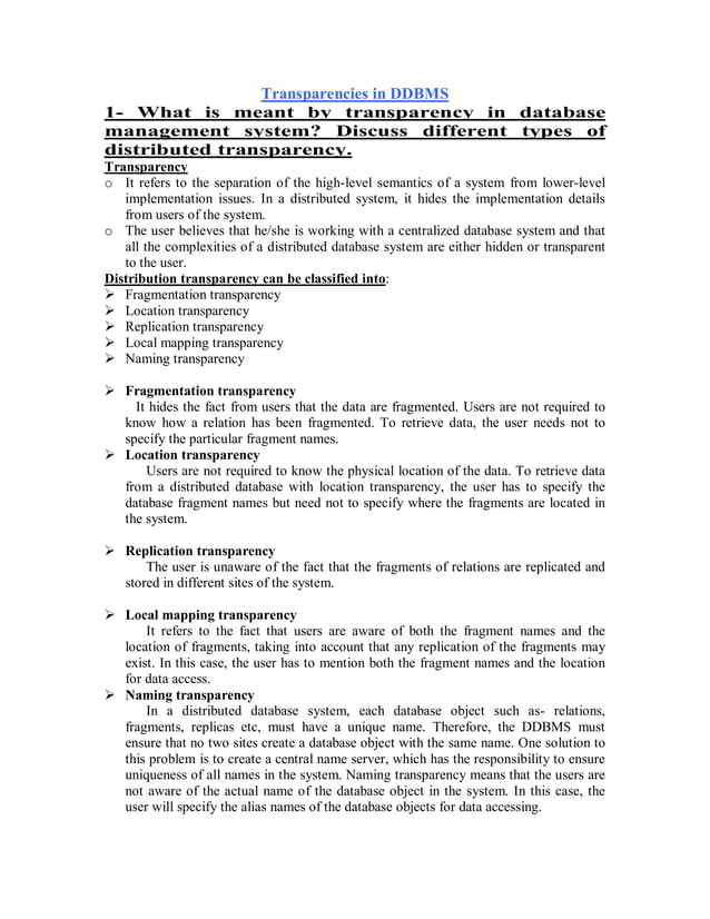 Final exam in advance dbms | PDF | Databases | Computer Software and Applications